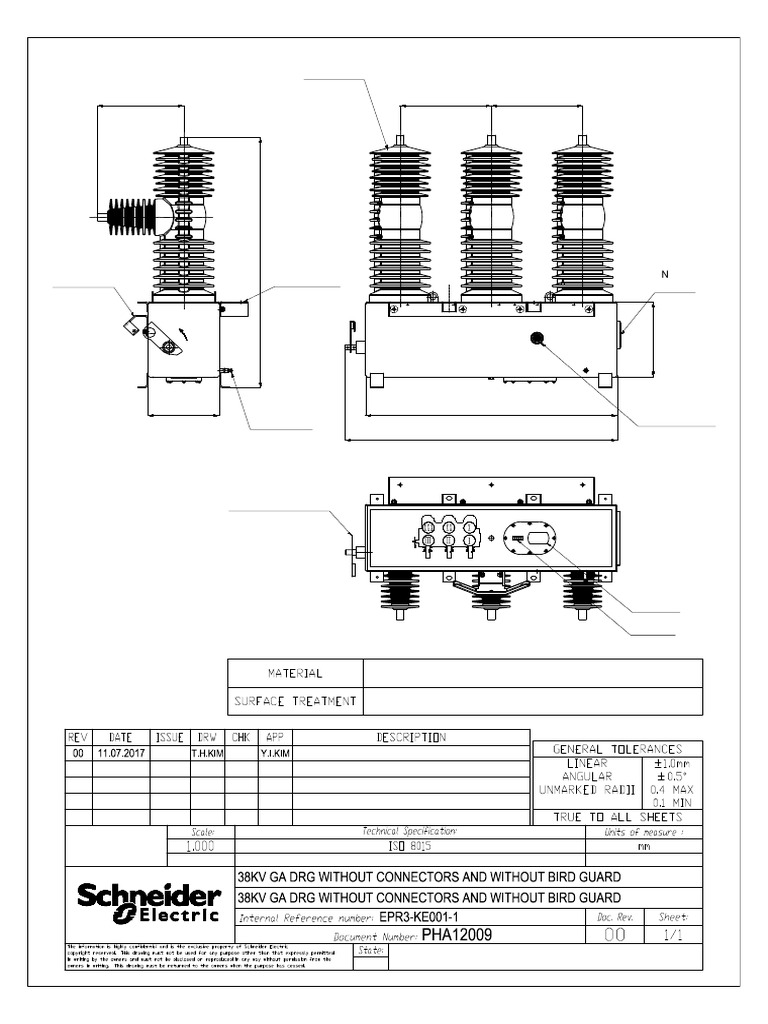 E38 Drawings - With Wildlife Guard | PDF | Electrical Connector | Equipment