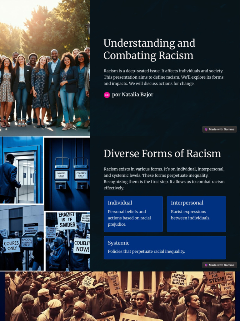 Understanding and Combating Racism | PDF