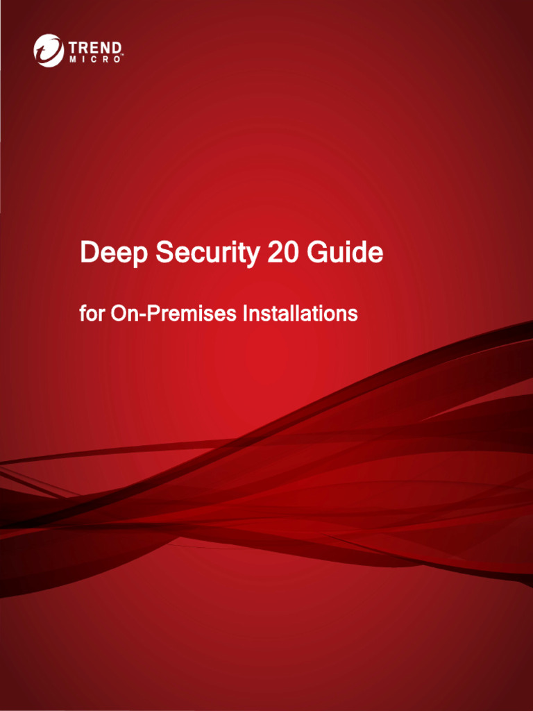 Deep Security 20 Administration Guide | PDF | Computing | System Software