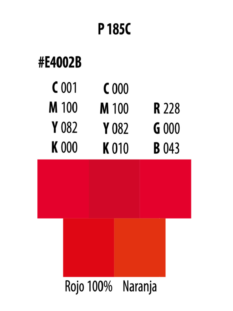 REF Tono - Pantone 185C | PDF