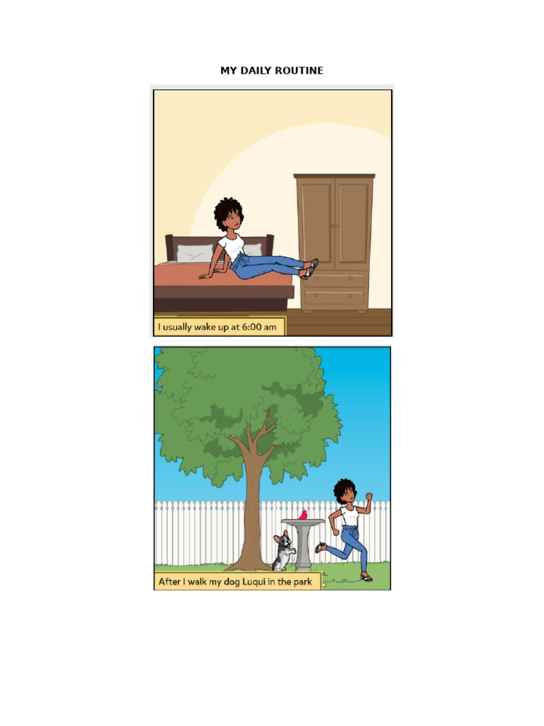 My Daily Routine | PDF