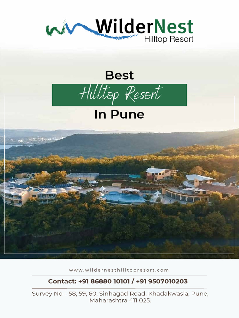Wildernest Hilltop Resort Packages | PDF