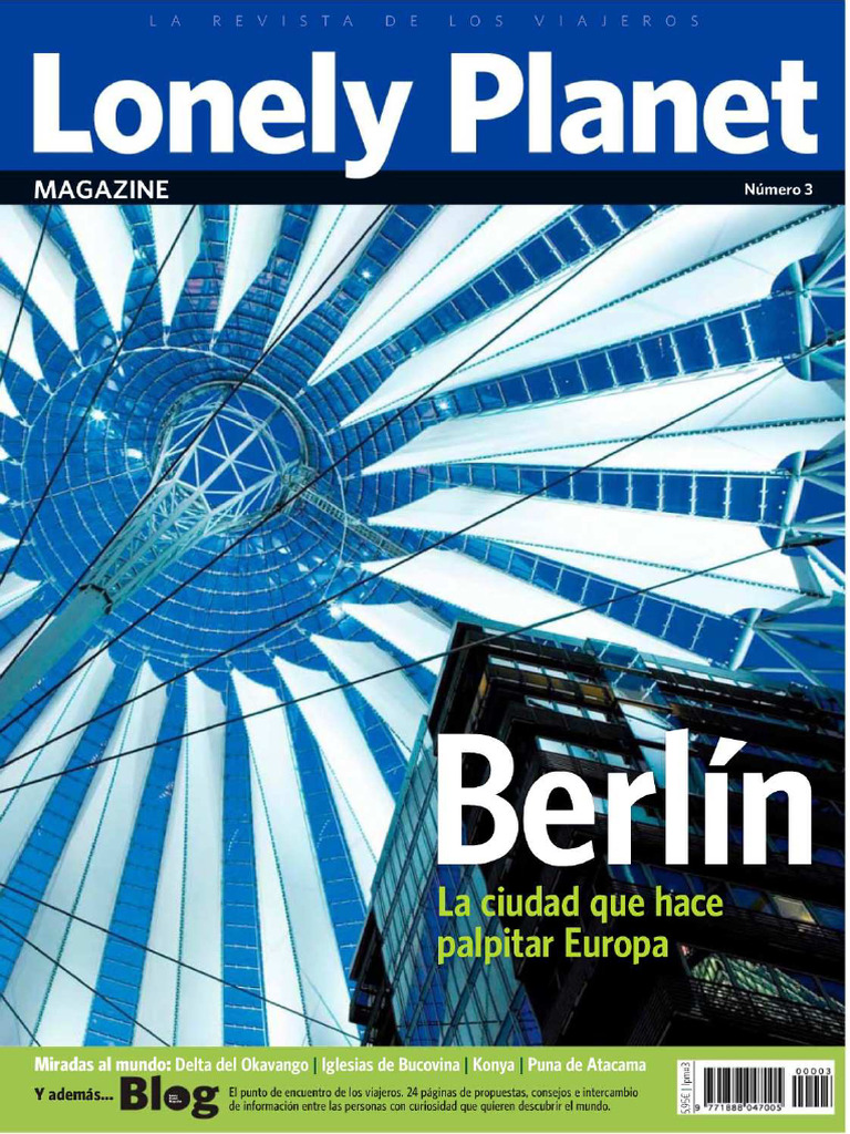Lonely Planet Magazine - 003 - 2007 - Berlin. La Ciudad Que Hace ...