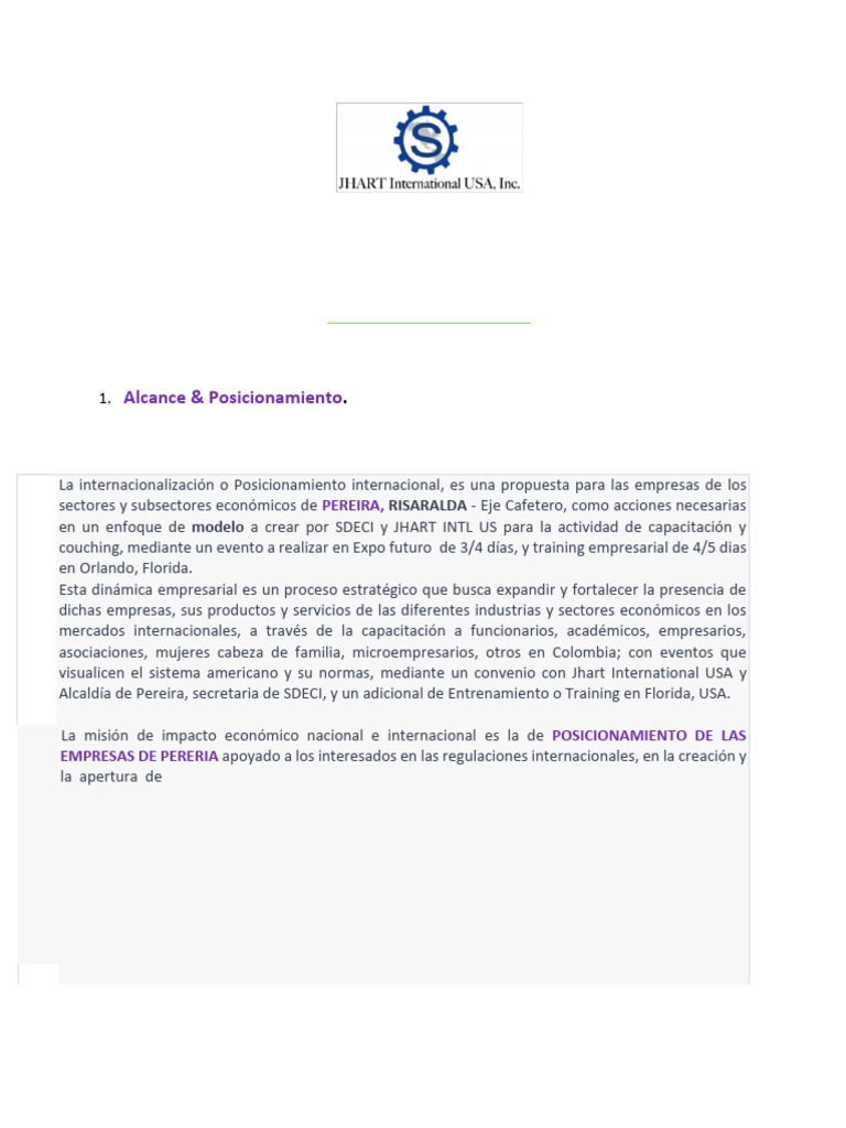 Propuesta Jhart L Sdec Pereira | PDF | Marketing | Publicidad digital