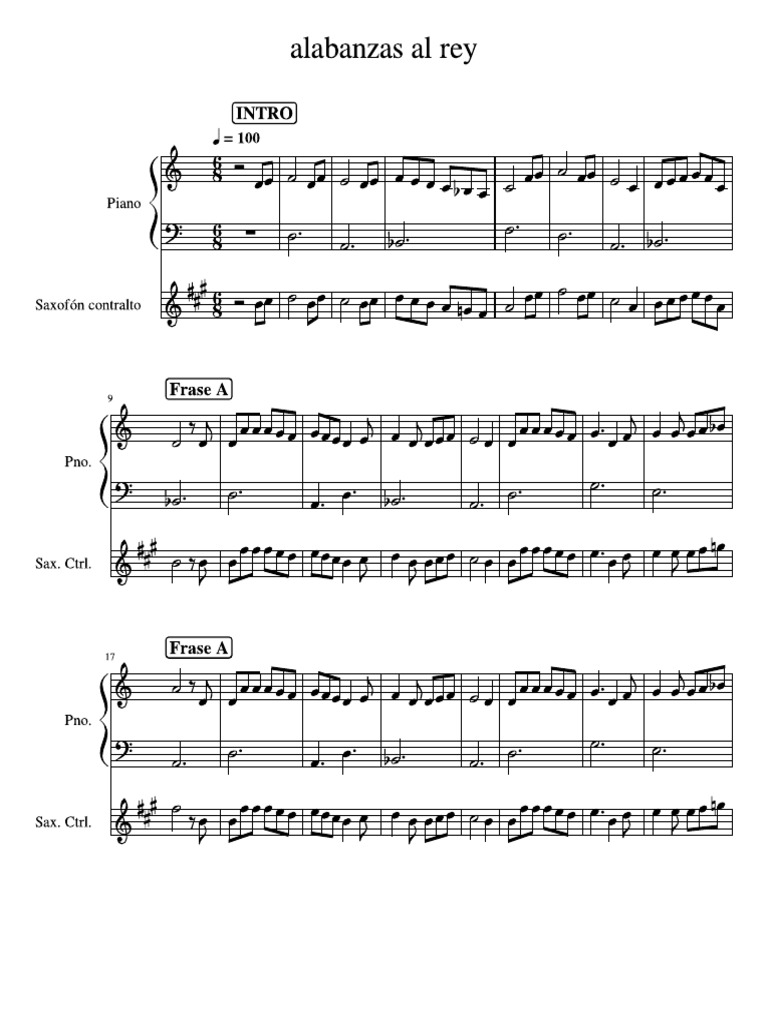 Alabanzas Al Rey | PDF