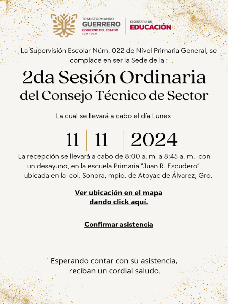 Segunda Sesión Ordinaria de CTS 2024 | PDF