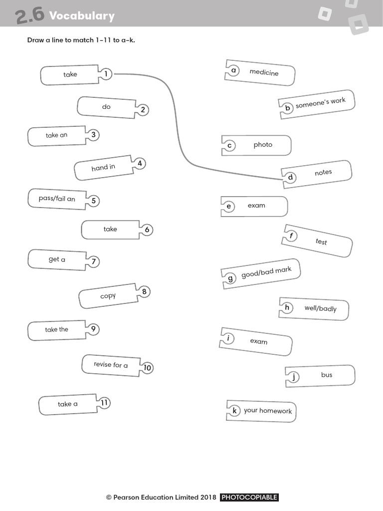 gg4 Unit2 Vocabulary6 | PDF