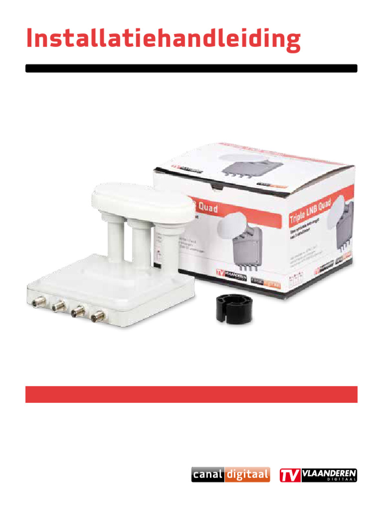Installatiehandleiding Triple LNB Type 1 | PDF