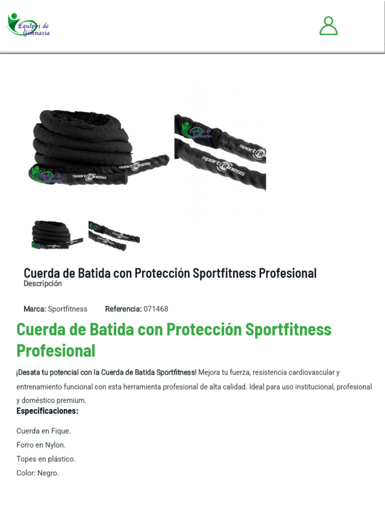 Item 199 Ficha Tecnica Cuerda de Batida | PDF