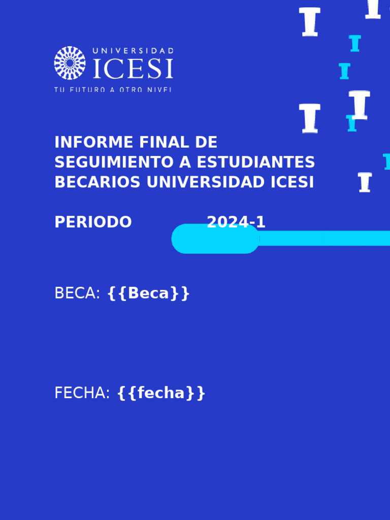 Plantilla Informes - Final | PDF