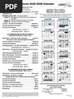2024-2025 CPS School Calendar | PDF | Observances