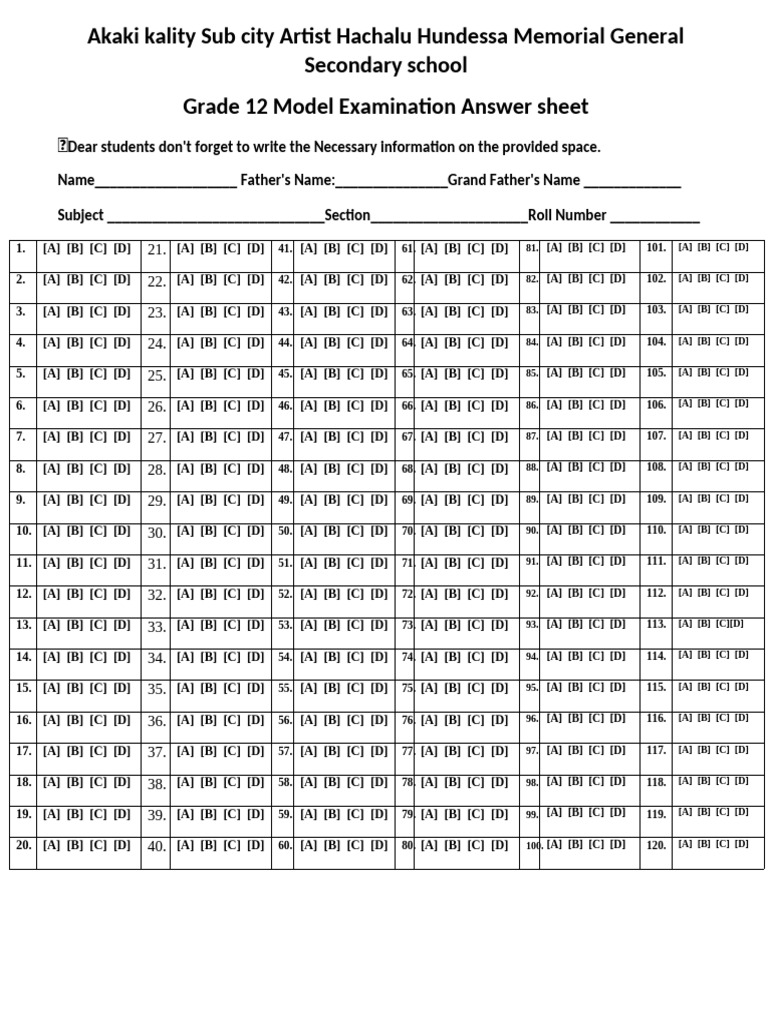 Hachalu Hundessa School Exam Sheet | PDF | Chess Theory | Chess