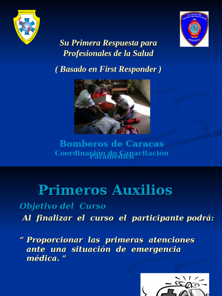 Primera Respuesta Ante Una Emergencia | PDF