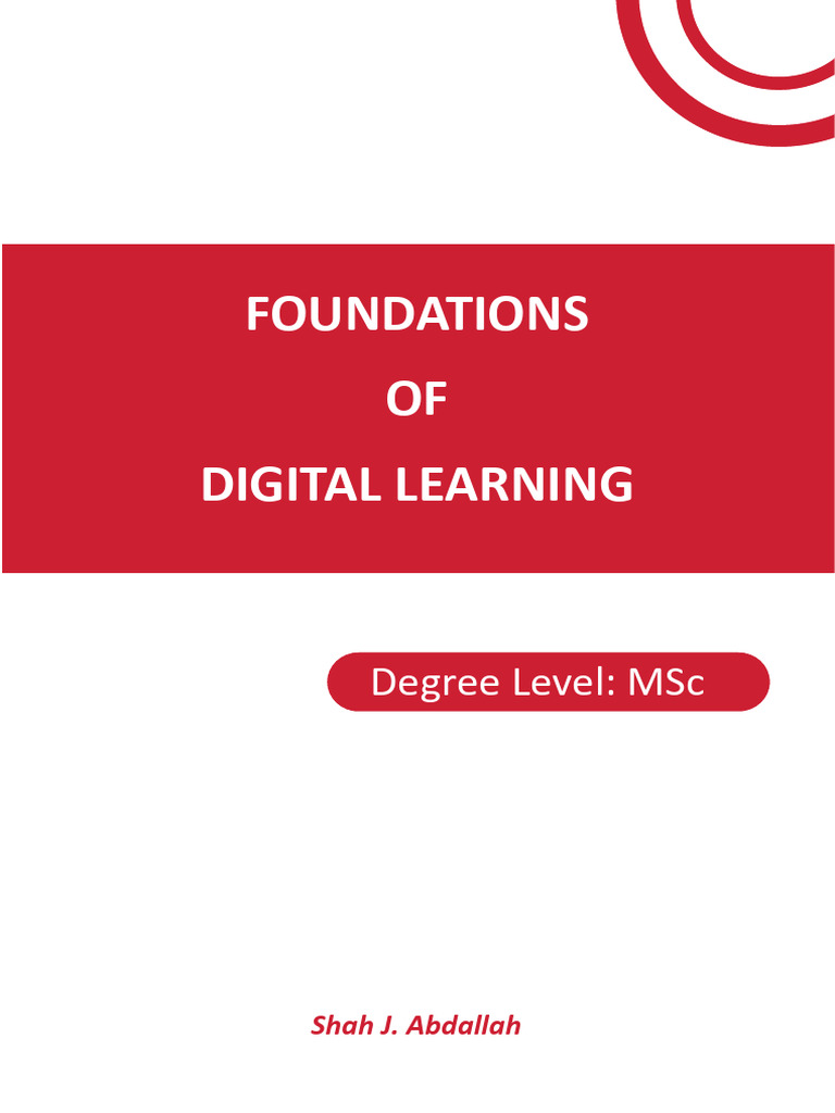 Foundations of Digital Learning | PDF | Educational Technology | Massive Open Online Course