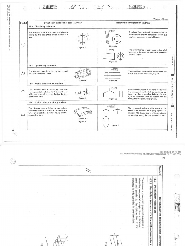 ISO-1101 - 2 Geometric Tolerancing | PDF