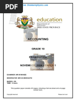 Grade 10 Maths SBA Term 4 | PDF | Interest | Area