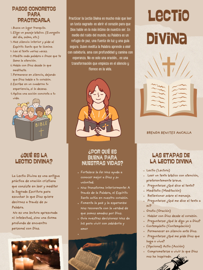 Pasos para Practicar la Lectio Divina | PDF | Lectio Divina | Creencia ...