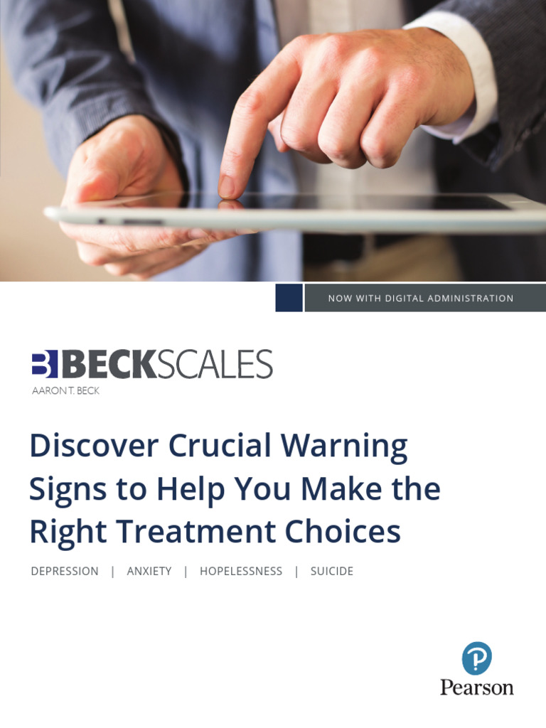 Beck Scales for Mental Health Assessment | PDF | Major Depressive ...