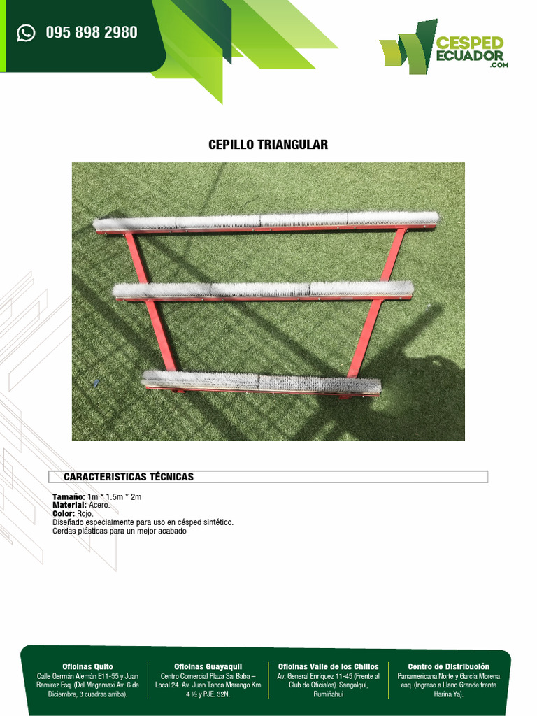 Cepillo Triangular | PDF
