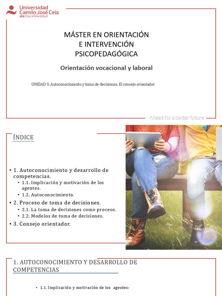 Presentacion Tema 3 Autoconocimiento y Toma de Decisiones | PDF | Toma ...