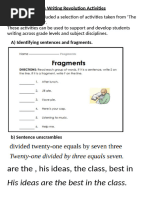 Writing Revolution: Hochman Method Guide | PDF | Reading Comprehension ...