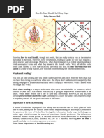 Blank Kundali Format With Chart | PDF