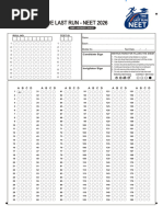 100 Question OMR Answer Sheet PDF | PDF | Office Equipment | Optical ...