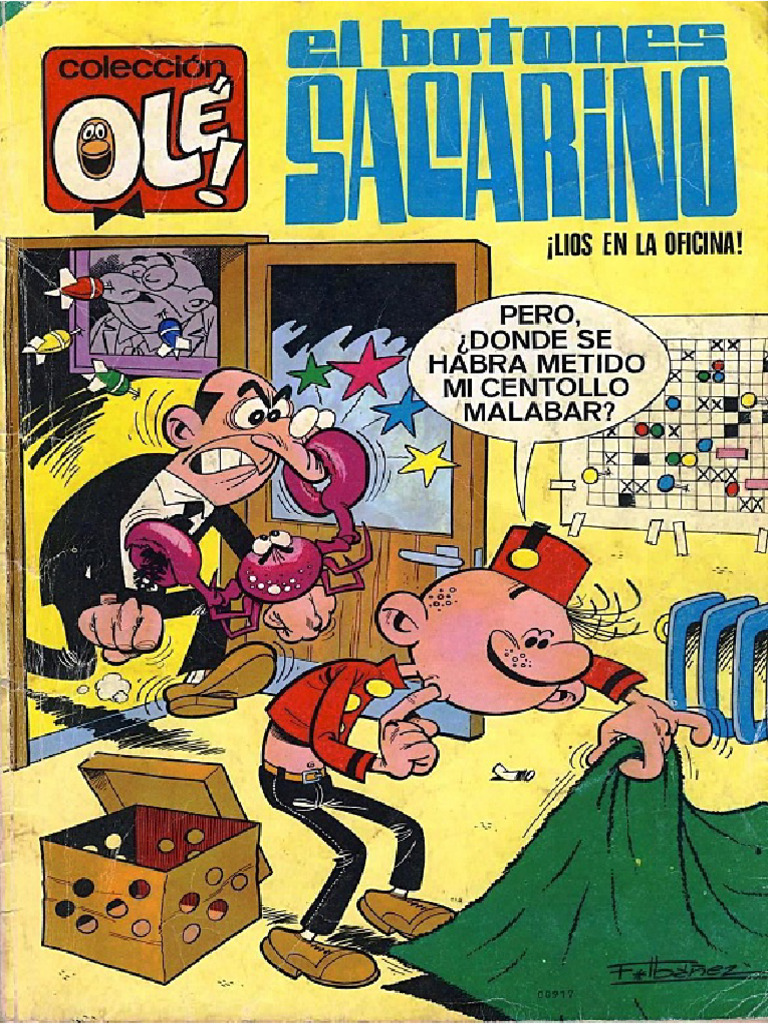 El Botones Sacarino - Olé 003 - ¡Líos en La Oficina! | PDF