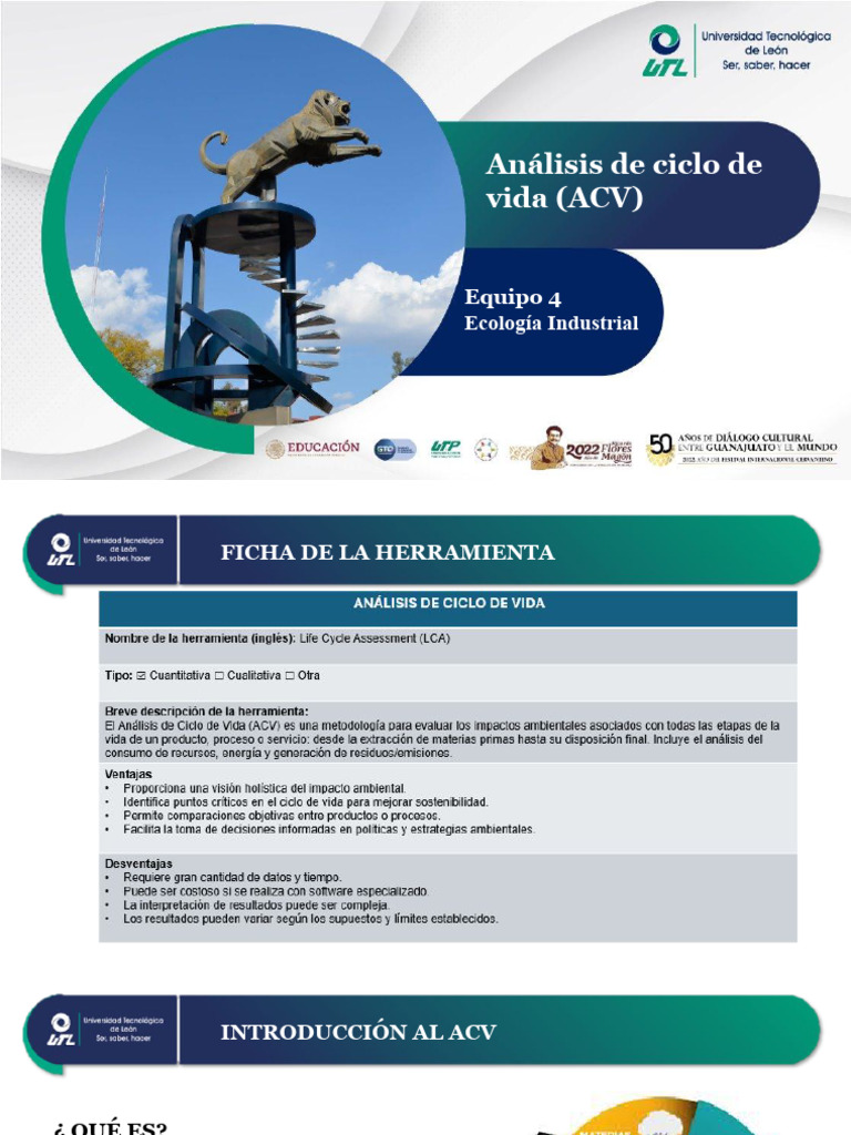 Análisis de Ciclo de Vida (ACV) | PDF | Evaluación del ciclo de vida | Entorno natural