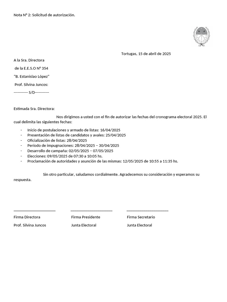 modelo de carta | PDF