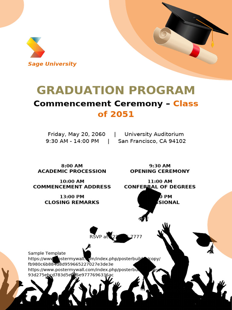 Downloadable Graduation Program Template | PDF