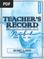 Attendance Sheet 2024 2025 | PDF