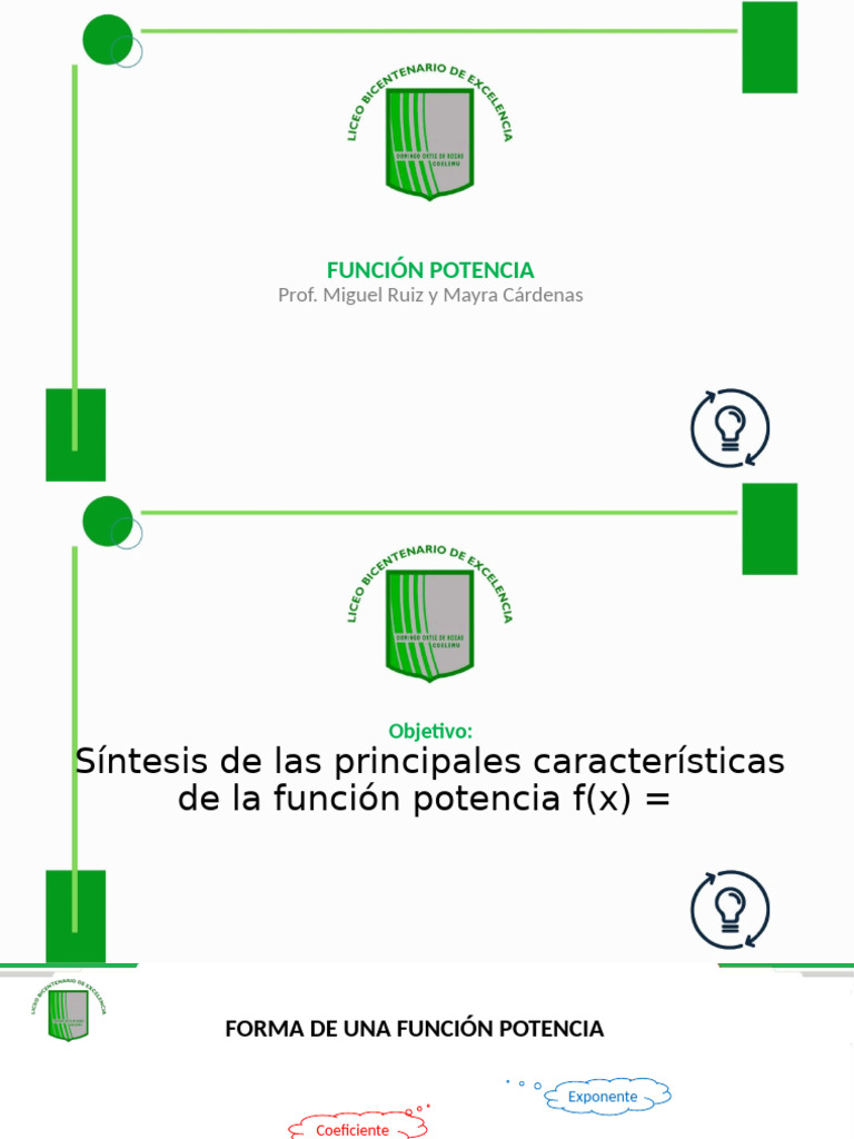 Funcion Potencia Parte 1 | PDF