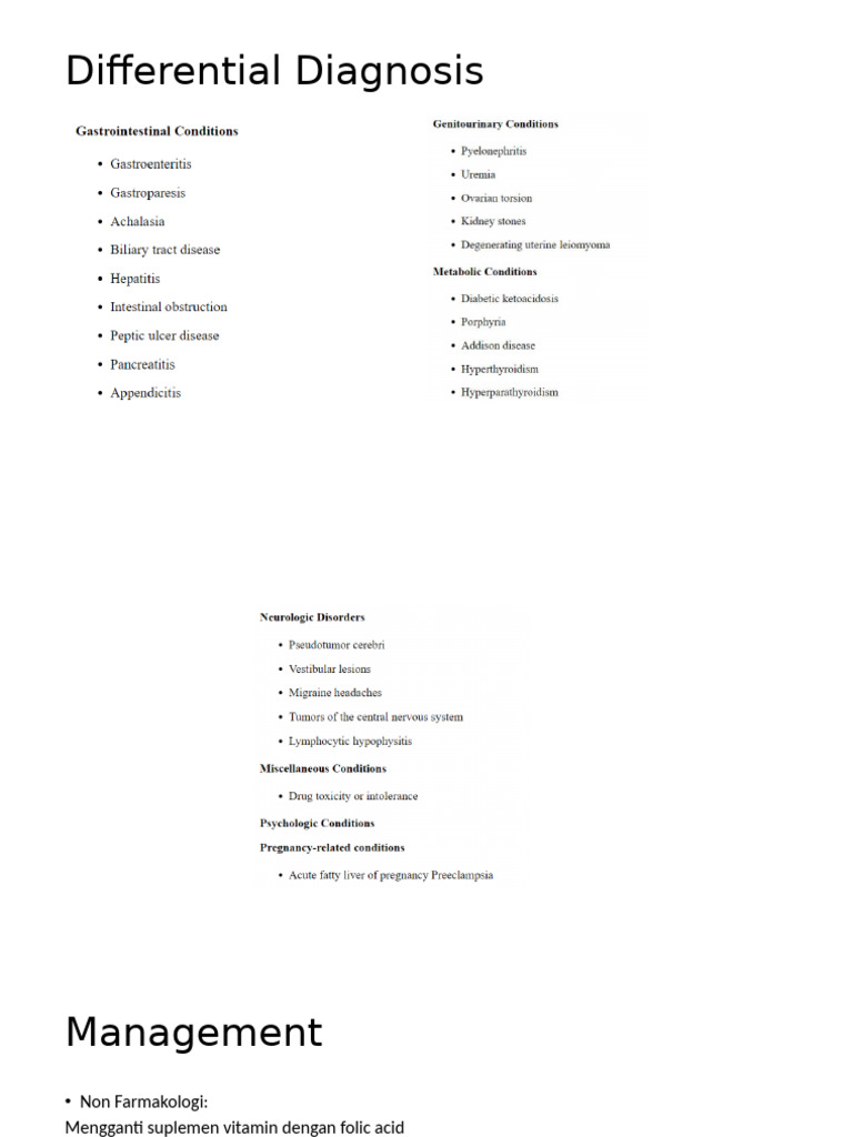Hyperemesis Gravidarum | PDF