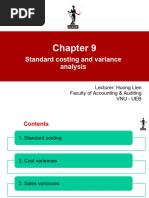 ACCA PM Variance Cheat Sheet | PDF