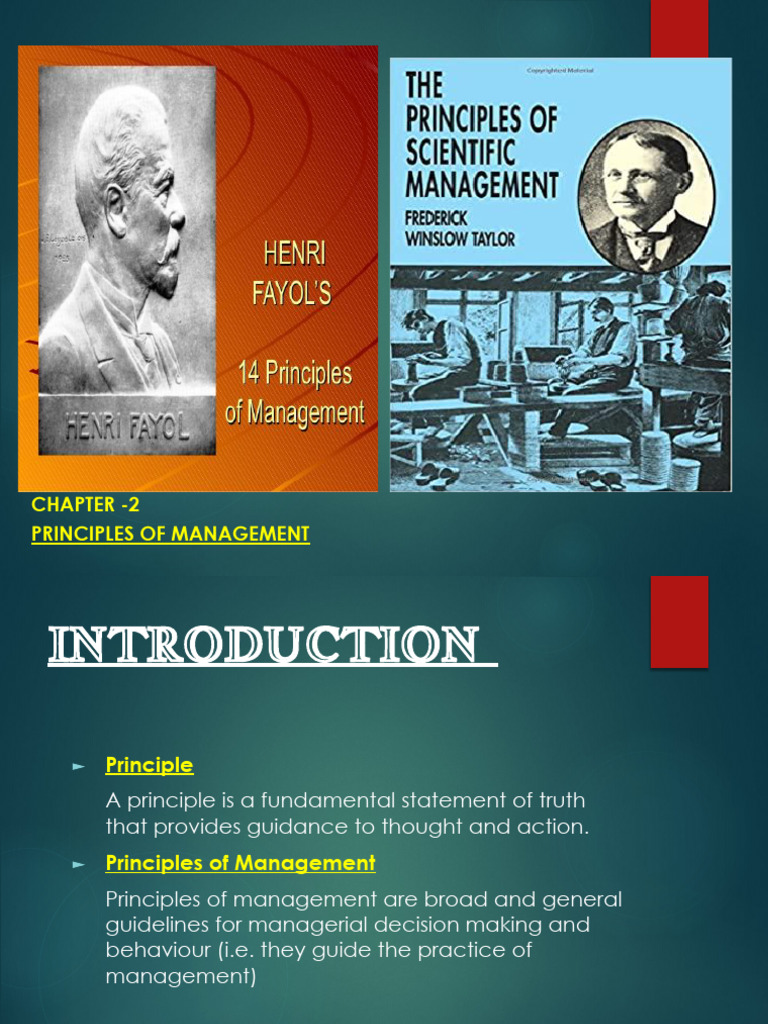 Chapter 2 Principles of Management | PDF | Economies | Business