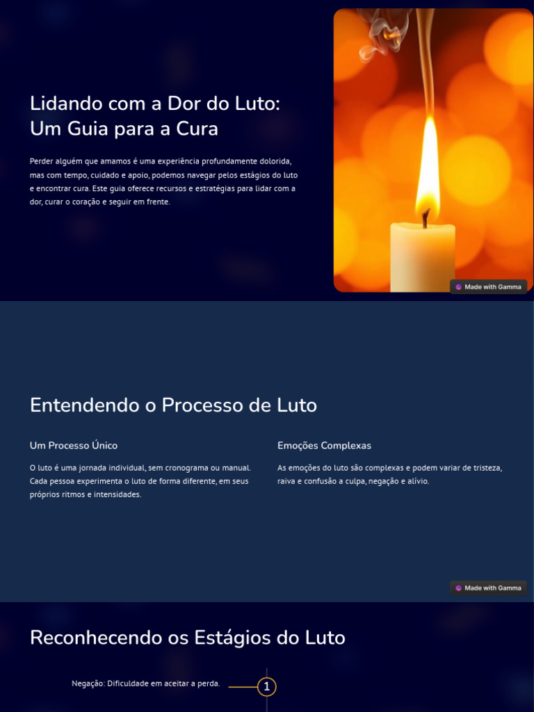 Lidando Com A Dor Do Luto Um Guia para A Cura | PDF | Dor | Pensamento
