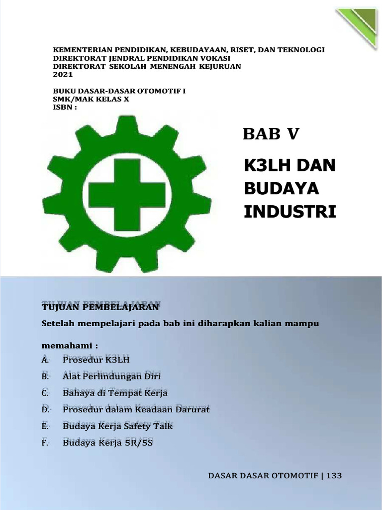 PDF Materi Ddo e k3lh Dan Budaya Industri Compress | PDF