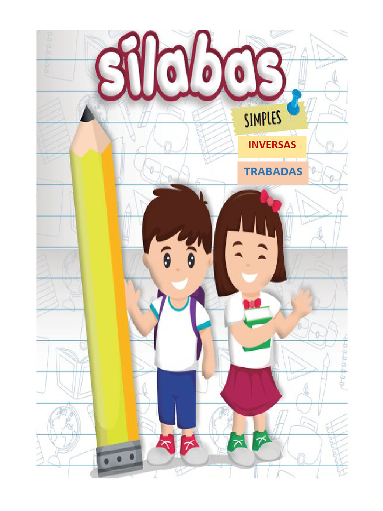 Cuadernillo de Escritura de Silabas Directas, Inversas y Trabadas | PDF ...