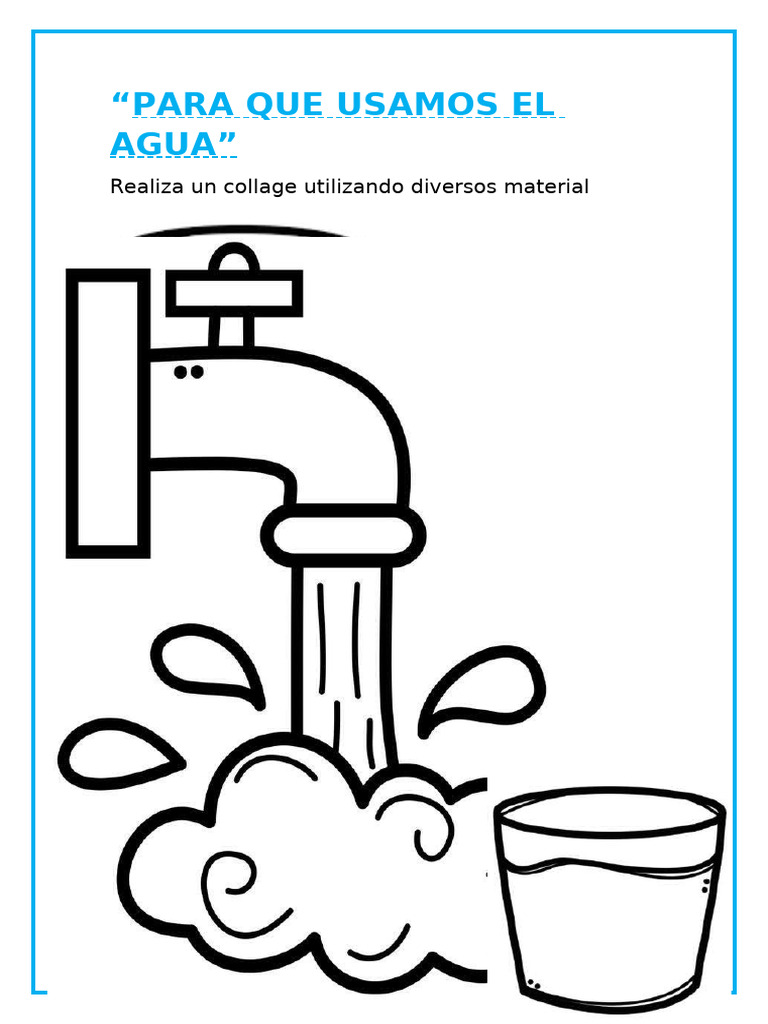 Para Que Usamos El Agua | PDF