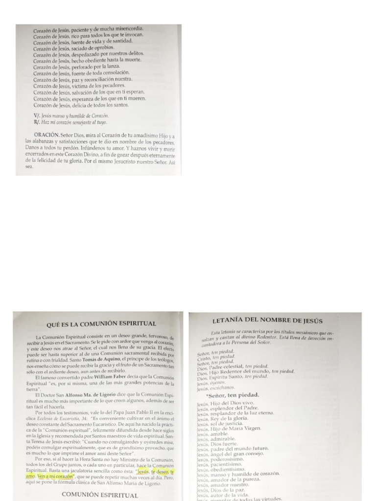 Letanias | PDF