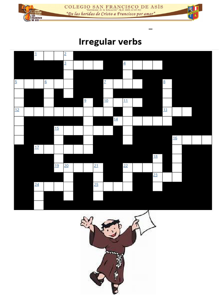 Irregular Verbs Worksheet for Beginners | PDF