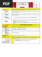 EFDT Learning Plan | PDF | Educational Assessment | Dances