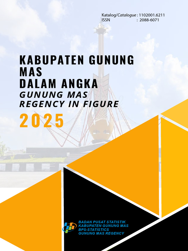 Statistik Kabupaten Gunung Mas 2025 | PDF