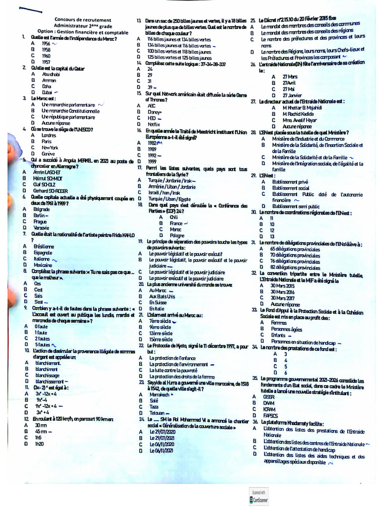 Entraide Nationale 2022 GFC | PDF