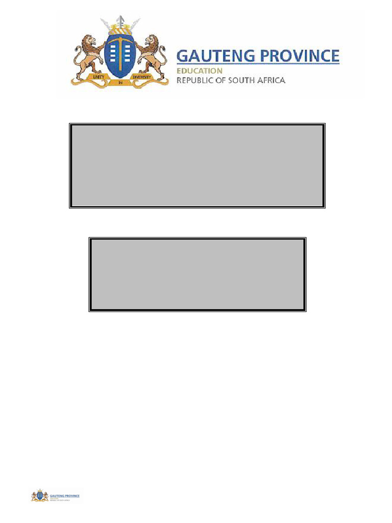 2023 GP Mathematics Literacy P1 June Question Paper | PDF | Taxes | Banks