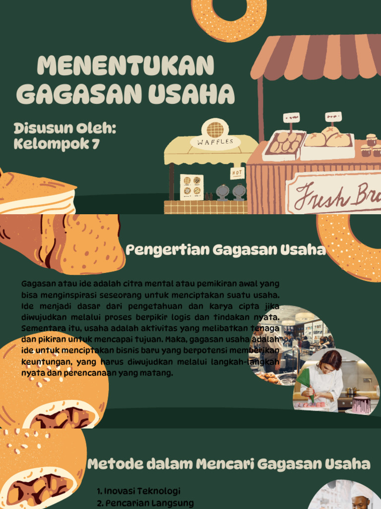 Gagasan Usaha: Definisi dan Metode | PDF