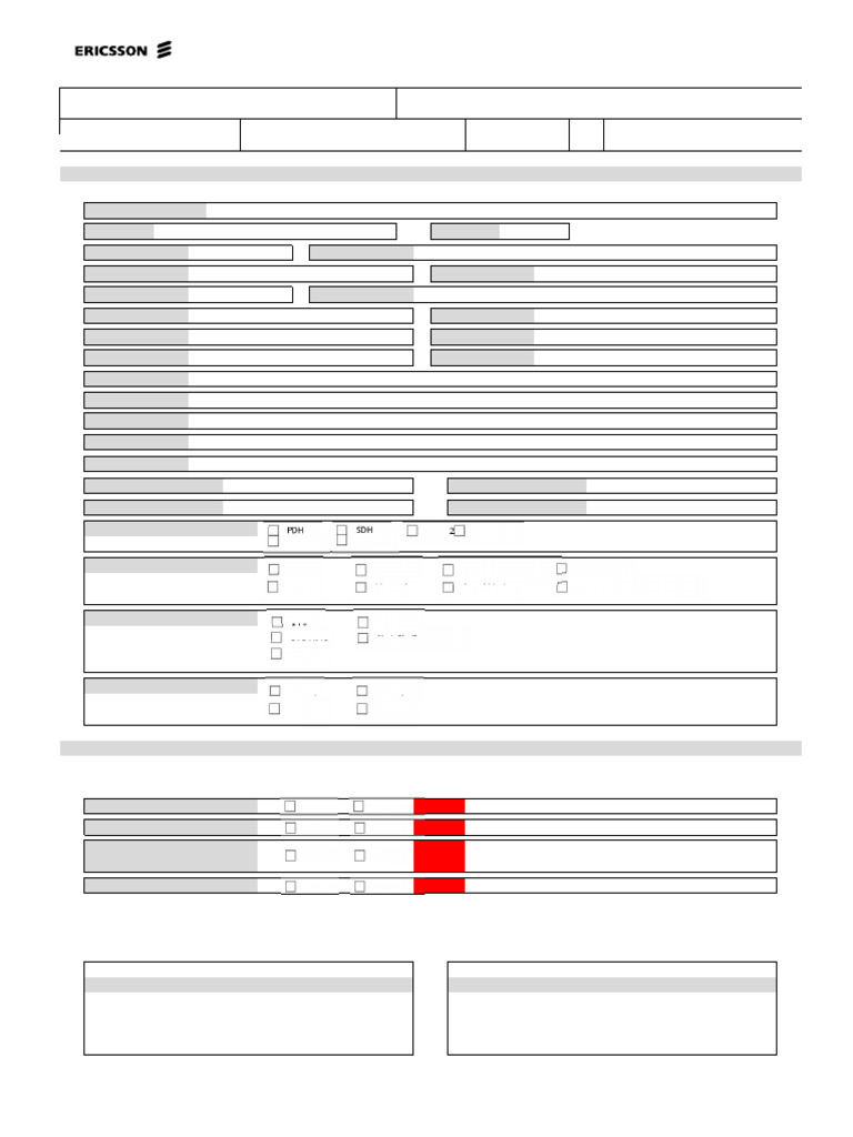 RBS Installation Check List - e | PDF