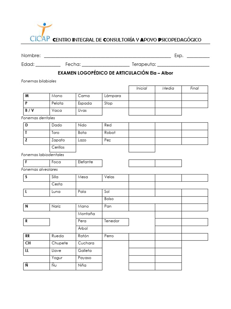 Articulación Ela-Albor | PDF