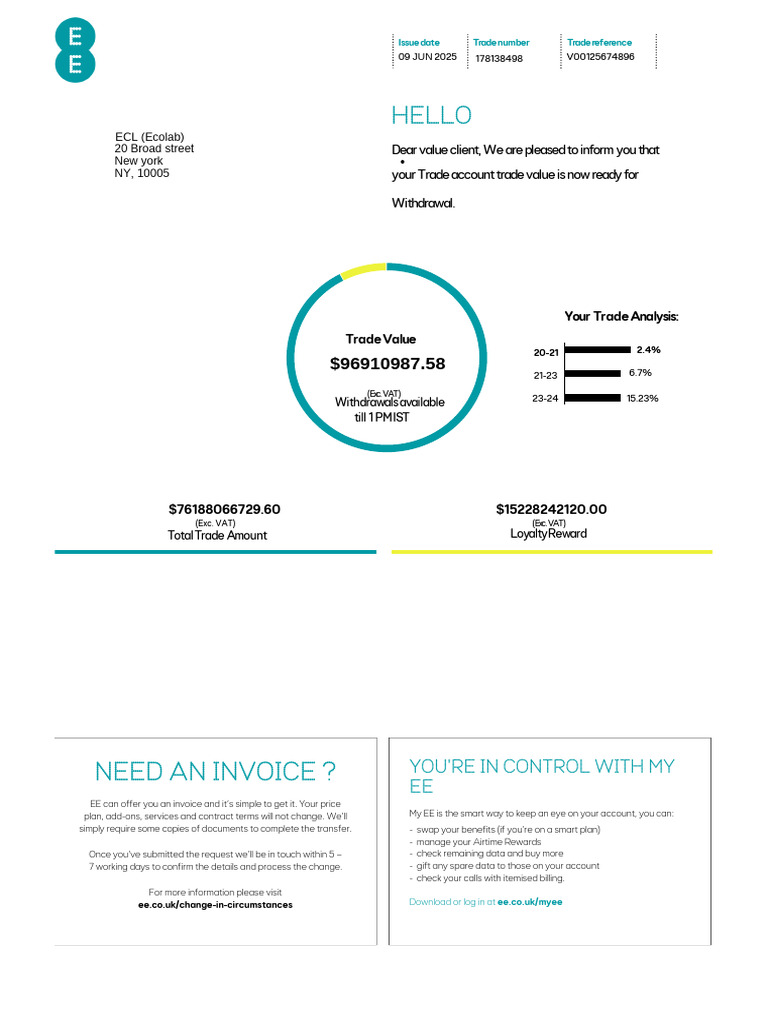 EE Bill FRBS1 | PDF | Business